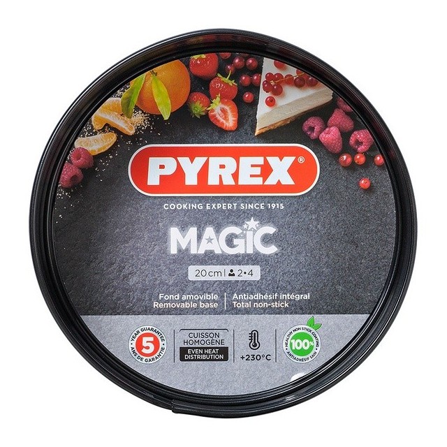 Moule amovible Pyrex Magic Acier inoxydable (20 cm)