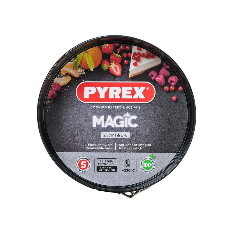 Moule amovible Pyrex Magic Acier inoxydable (26 cm)